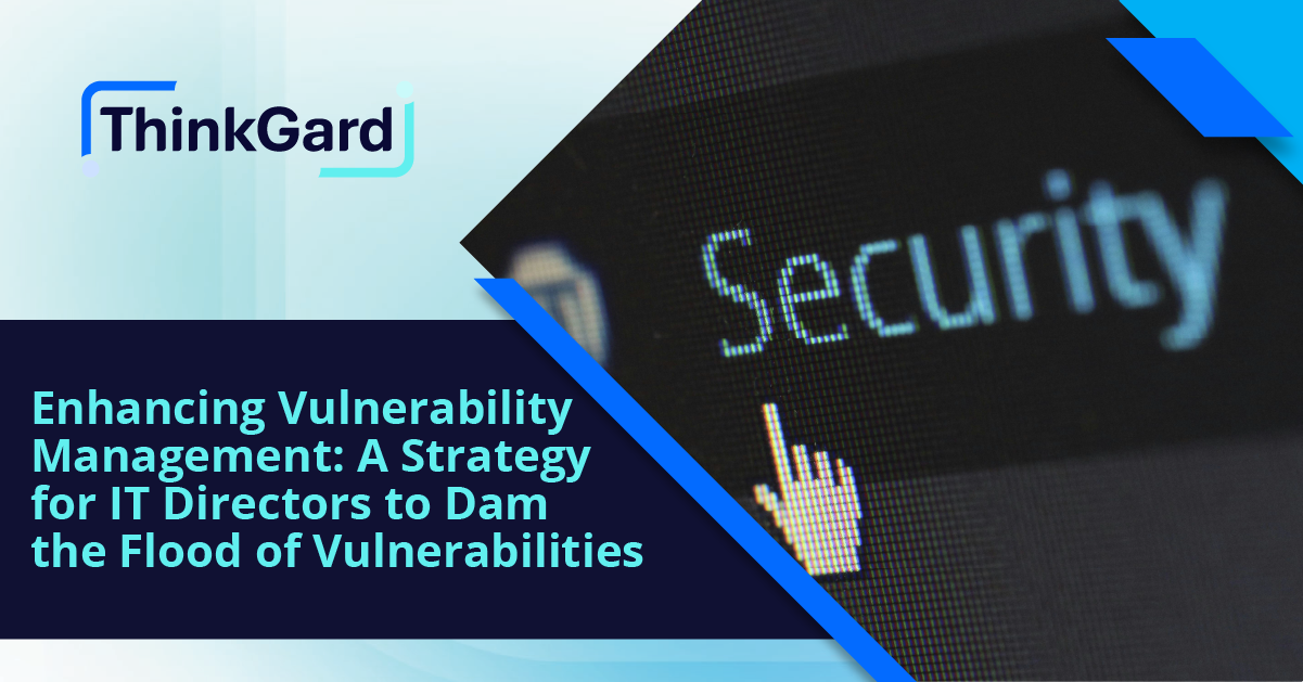 Enhancing Vulnerability Management: A Strategy for IT Directors to Dam the Flood of Vulnerabilities